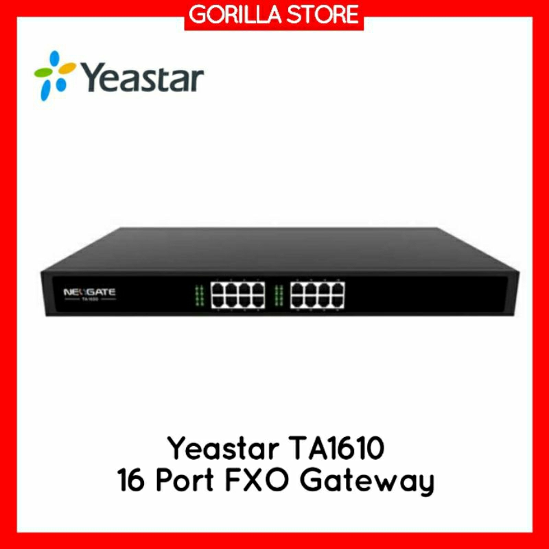 Jual Yeastar NeoGate TA1610 - 16 FXO Analog VoIP Gateway | Shopee Indonesia