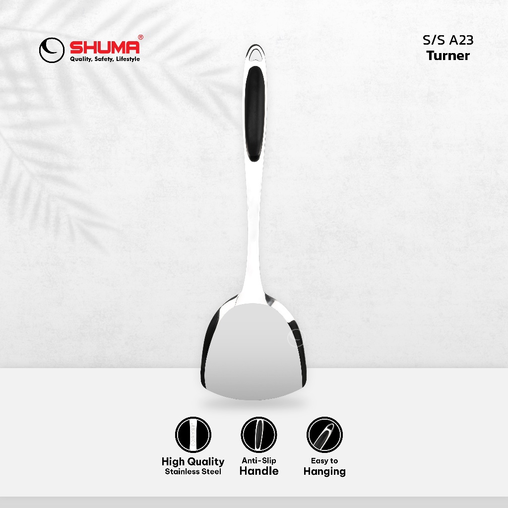 Jual Shuma Stainless High Quality Turner Sutil Alat Masak | Shopee ...