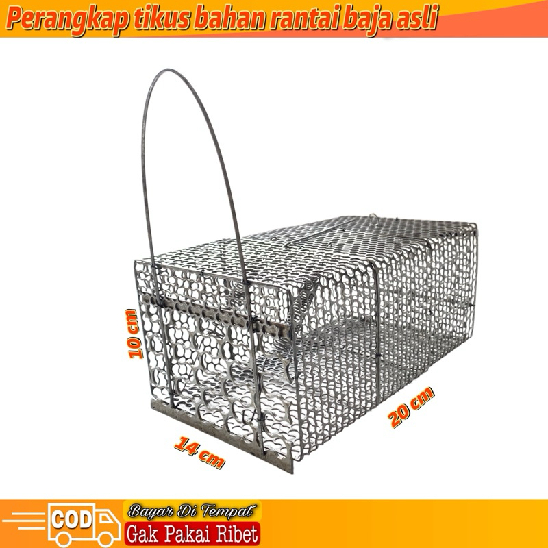 Jual Jebakan tikus Perangkap tikus besi baja rantai super kuat | Shopee ...