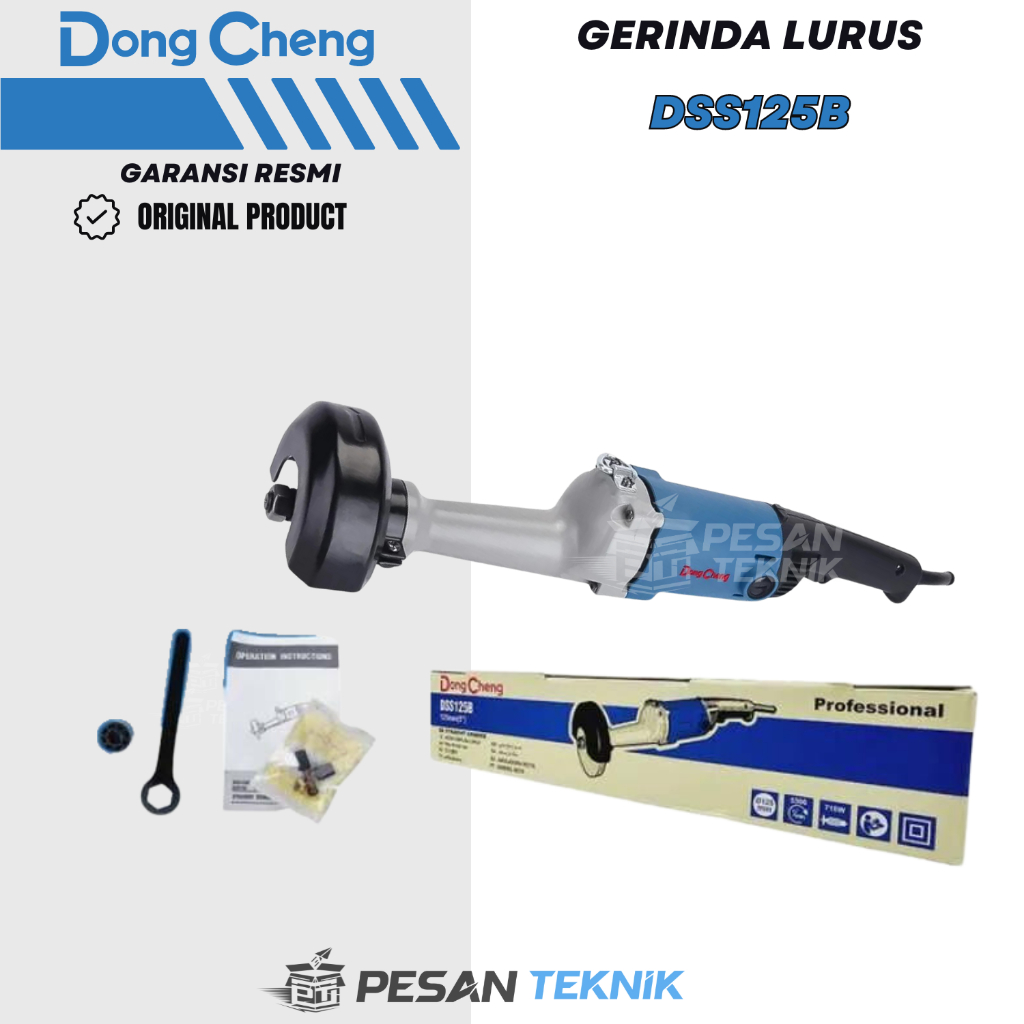 Jual Mesin Gerinda Lurus straight Grinder 5" DONGCHENG DSS125B | Shopee ...