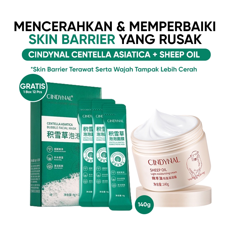 Jual Promo 2 In 1 - Cindynal Moisturizing Cream Brightening Moisturizer ...