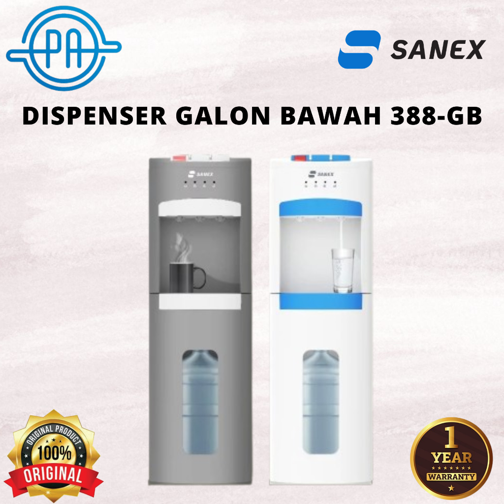 Jual DISPENSER GALON BAWAH SANEX 388 GB / 388GB 3 KRAN 388-GB ORIGINAL ...
