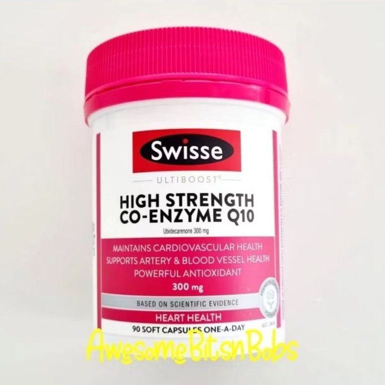 Jual Swisse Ultiboost High Strength Co-enzyme Q10 90 Capsules | Shopee Indonesia