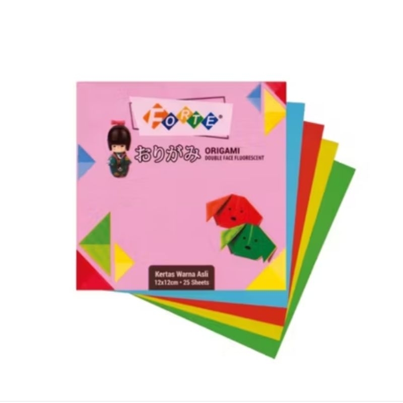 Jual Forte Origami 12x12 - Kertas Origami 2 Sisi | Shopee Indonesia
