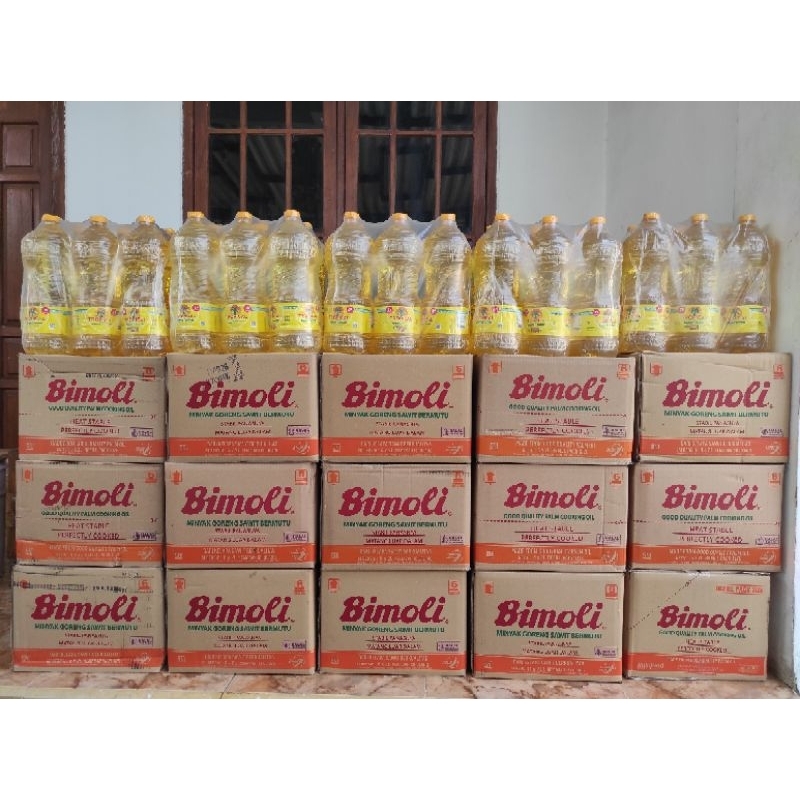Jual Bimoli Minyak Goreng 2 Liter Karton Isi 6 | Shopee Indonesia