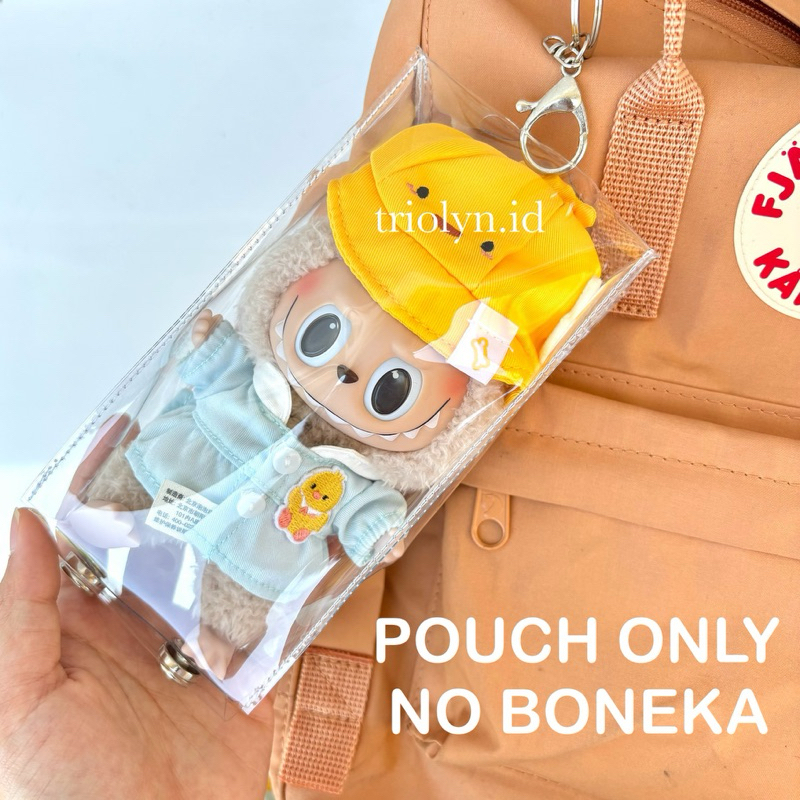 Jual Labubu pouch Tempat labubu Pouch boneka PVC READY STOCK POUCH ONLY ...
