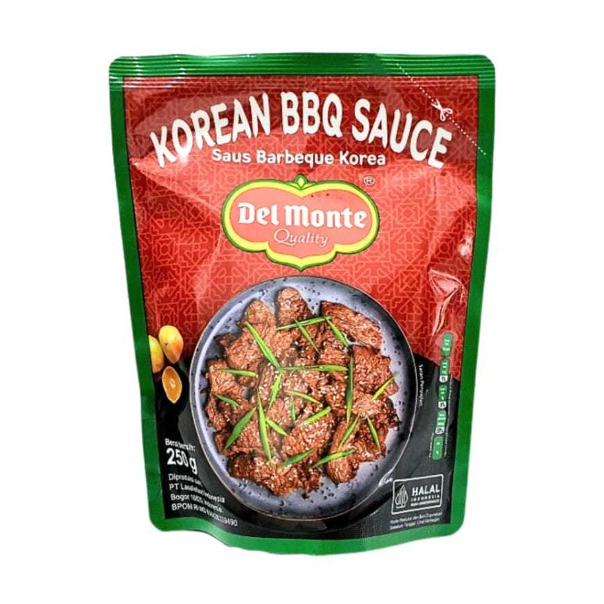 Jual Delmonte Korean BBQ Sauce 250gr / Del Monte Barbeque Korea HALAL | Shopee Indonesia