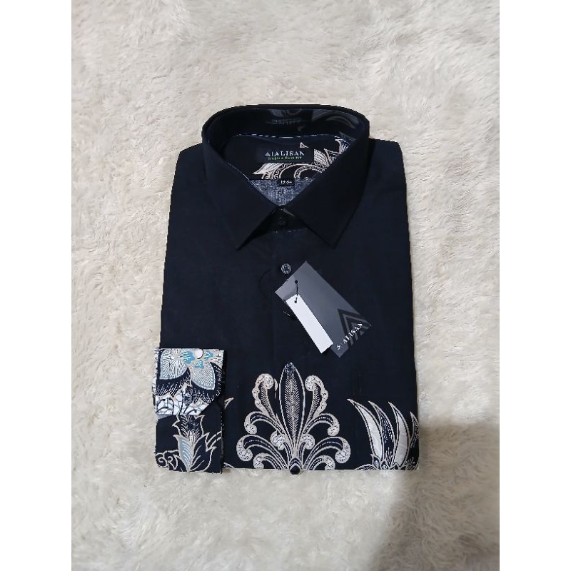 Jual BATIK ALISAN LENGAN PANJANG SLIMFIT | Shopee Indonesia