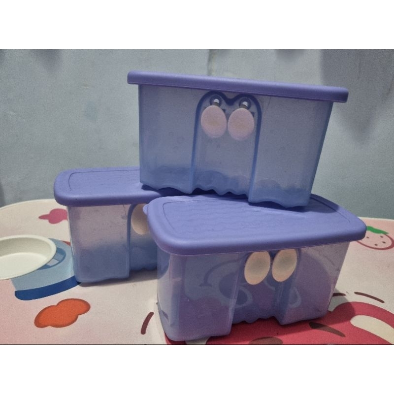 Jual mini fridgesmart tupperware ungu (second) | Shopee Indonesia