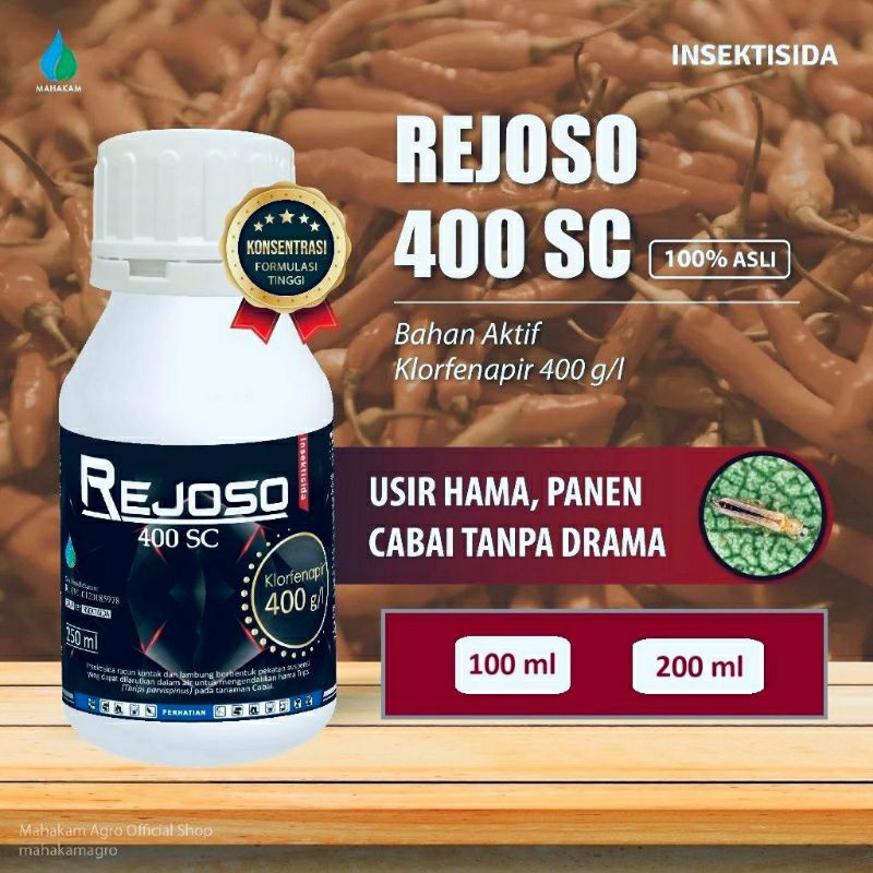 Jual Mahakam Rejoso 400 SC 200 ml Insektisida Pestisida Pembasmi Hama ...