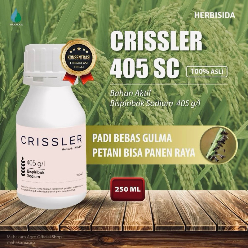 Jual Crissler 405SC 250ml Herbisida pembasmi semua jenis gulma | Shopee ...
