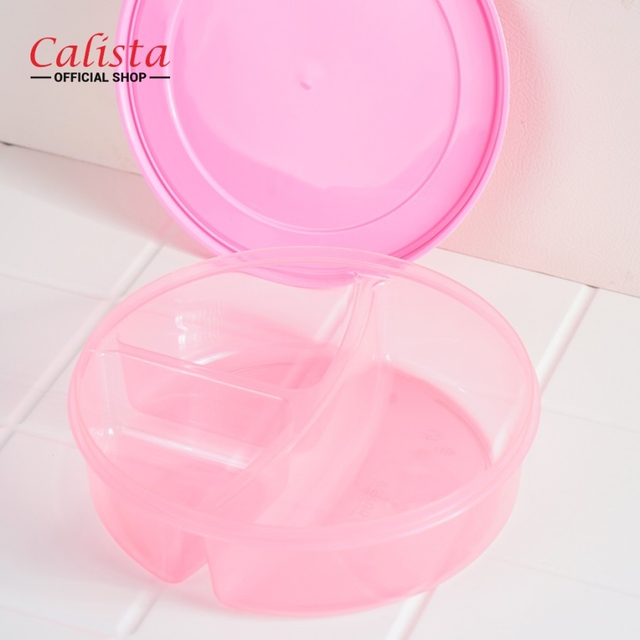 Jual TEMPAT BEKAL 3 SEKAT / LUNCH BOX CALISTA / KOTAK MAKAN ANAK ...