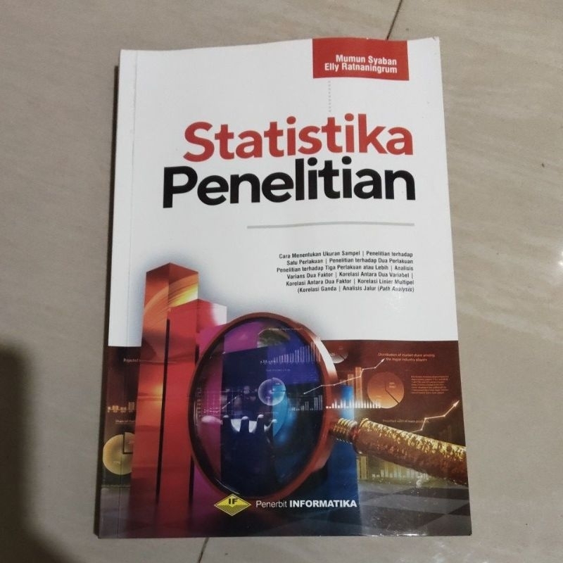 Jual BUKU STATISTIKA PENELITIAN PENERBIT INFORMATIKA | Shopee Indonesia