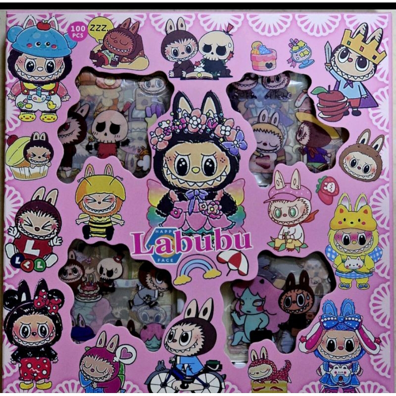 Jual (100pcs) STICKER LABUBUU CAPYBARAA SANRIO KUROMI | Shopee Indonesia