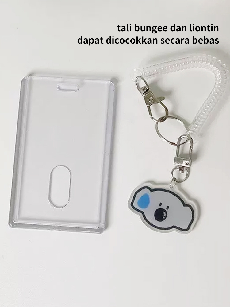 Jual Tempat kartu ID card Holder photocard holder aesthetic akrilik ...