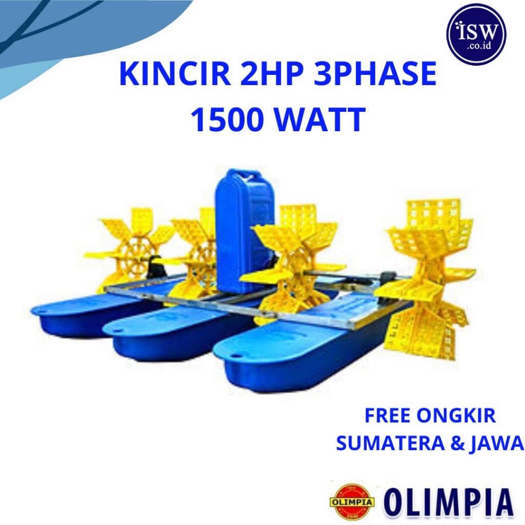 Jual FREE ONGKIR | Kincir Air 2 Hp 3 Phase 1500 Watt | Shopee Indonesia