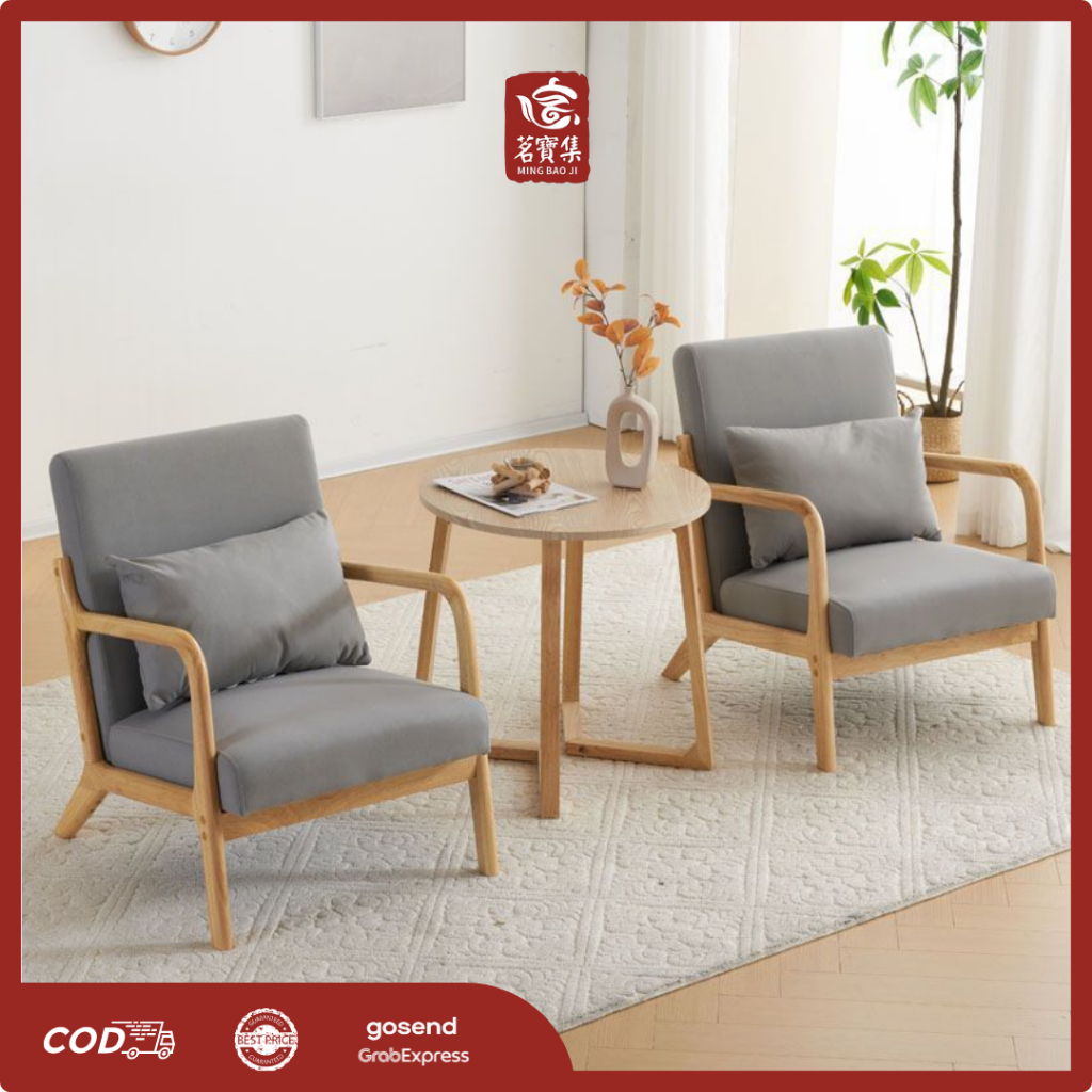 Jual MING BAOJI Sofa Lounge Chair One Seater AJCY-1 Kursi Sofa Rumah ...