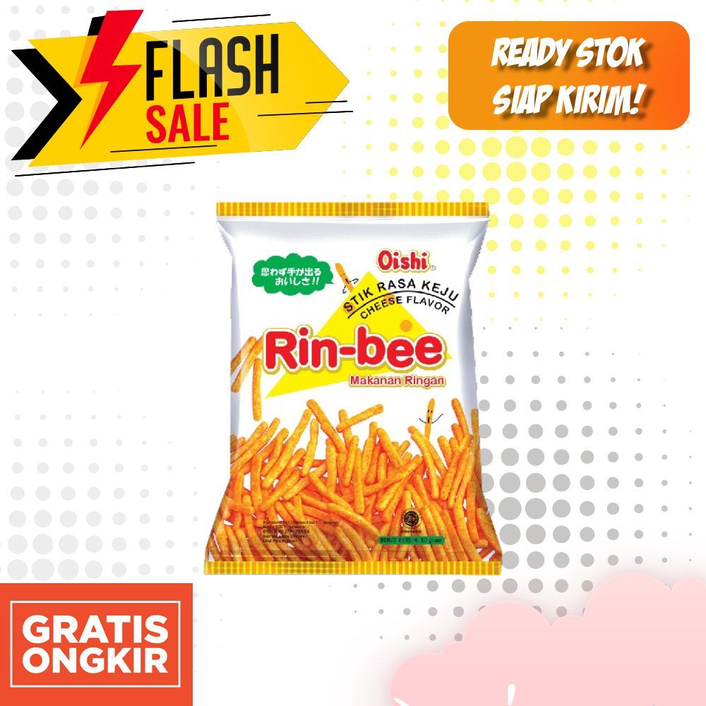 Jual Rin-Bee Snack Stick Keju 60g | Shopee Indonesia