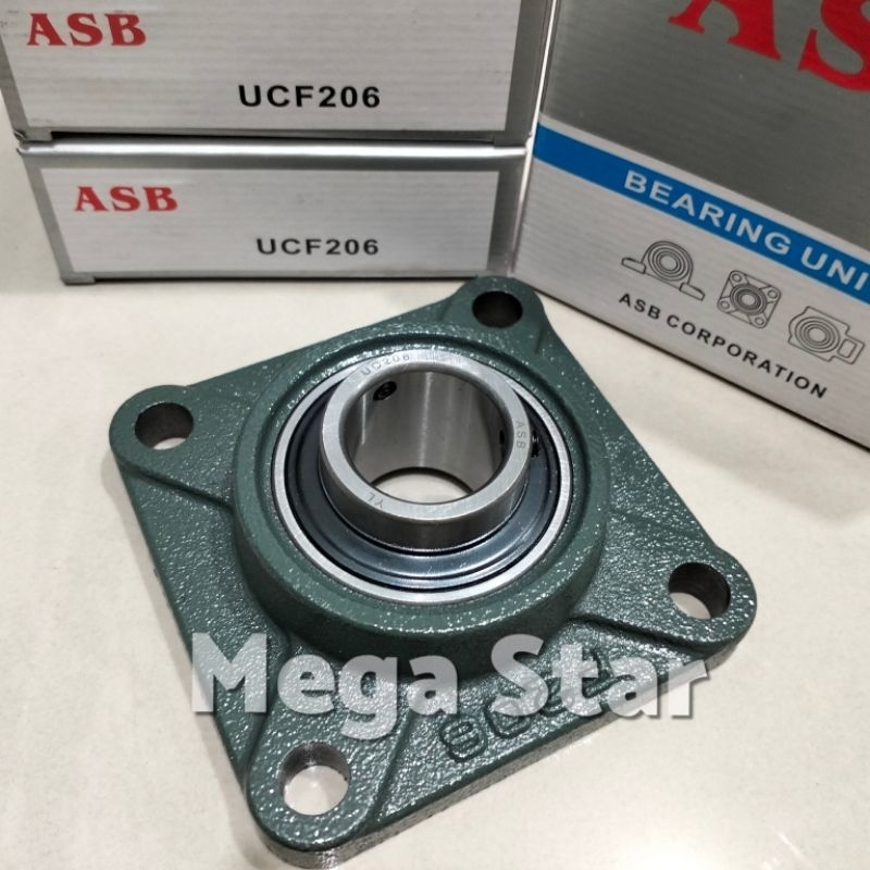 Jual BEARING Pillow Block UCF 206 / UCF206 ( AS 30mm ) ASB asli | Shopee Indonesia