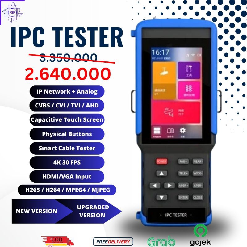 Jual CCTV TESTER IPC TESTER 9310S | Shopee Indonesia