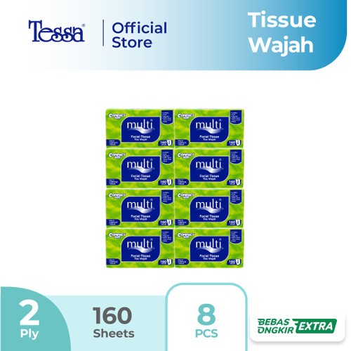 Jual (8pcs) Tissue multi Tisu 160 sheets | Shopee Indonesia