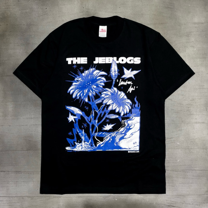 Jual The Jeblogs - Lautan Api (Hitam) | Original Merchandise | T-Shirt ...