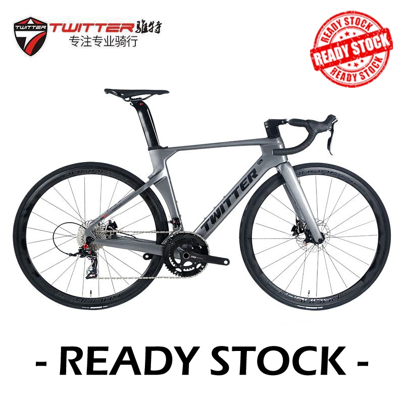 Jual READY Sepeda Twitter R10 RS 24 Speed Carbon FULL HYDRAULIC ...