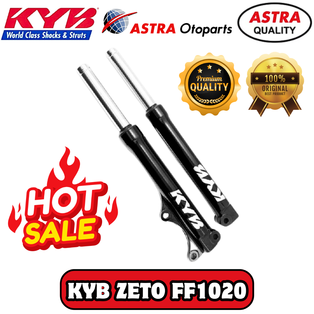 Jual Shock KYB ZETO FF1020 ORI Depan Motor Yamaha Mio Sporty / Smile ...
