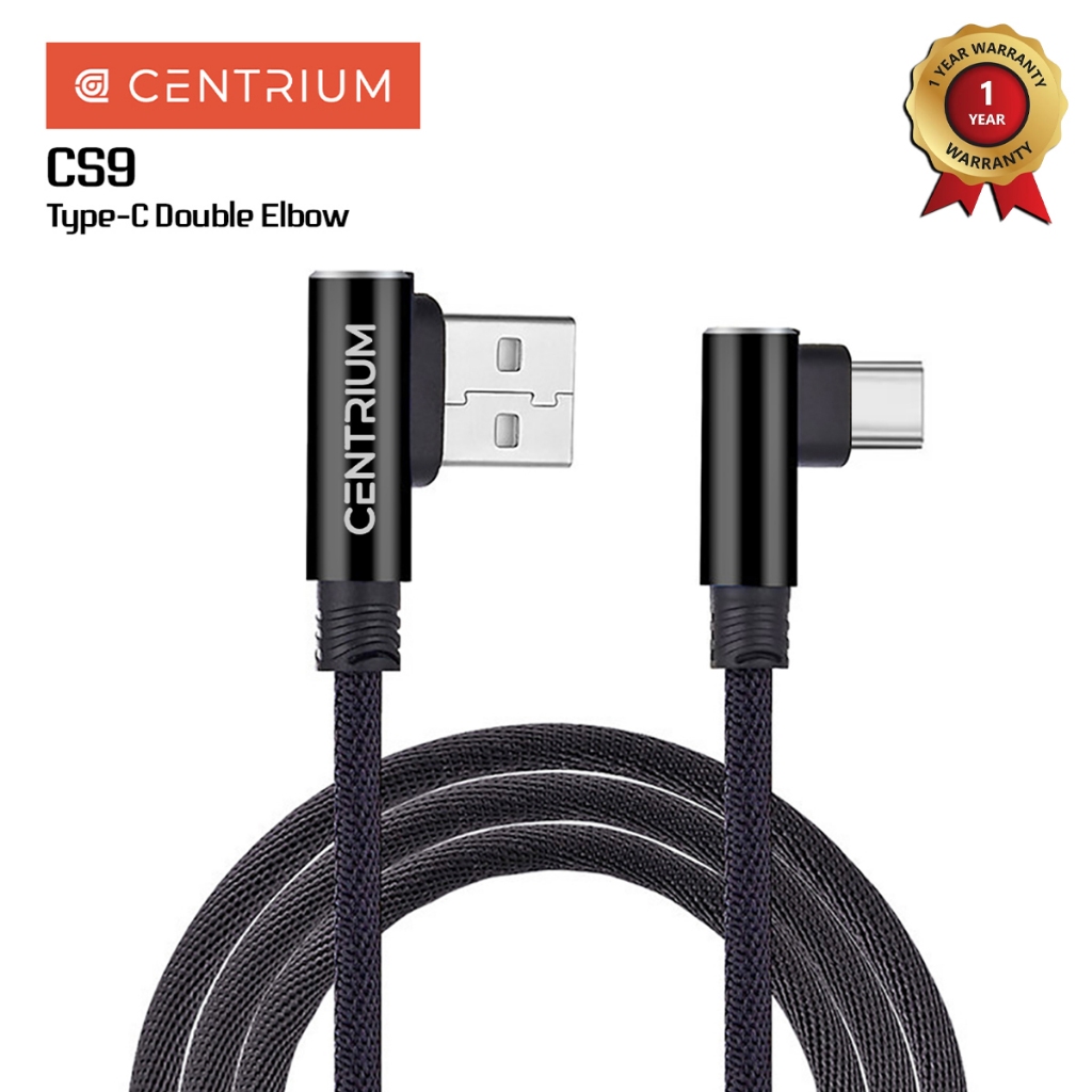 Jual CENTRIUM CS9 Kabel Data Type C Gaming Fast Charging Tipe C Gamer ...