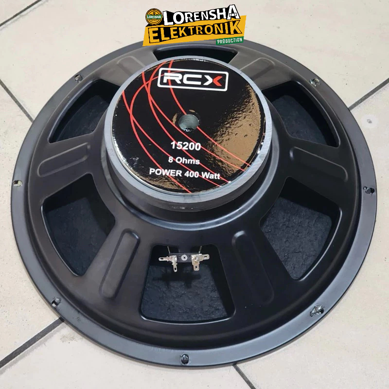 Jual Speaker RCX 15 Inch 15200 Power 400Watt Original | Shopee Indonesia