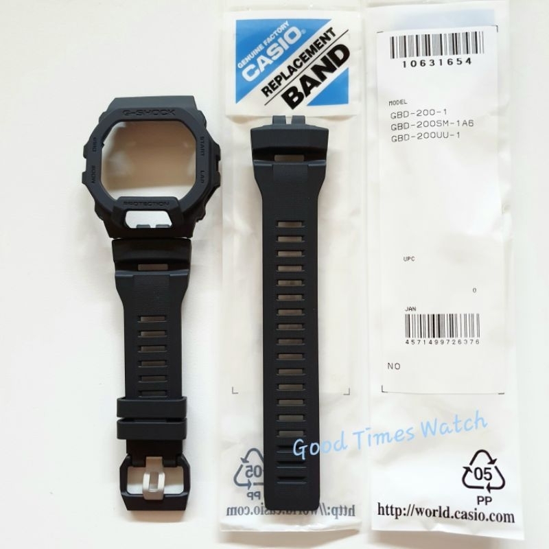 Jual PAKET BEZEL STRAP G-SHOCK GBD-200UU-1 GBD 200UU GBD 200 CASIO ...