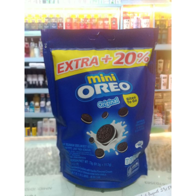 Jual mini oreo original extra + 20% 73gr | Shopee Indonesia
