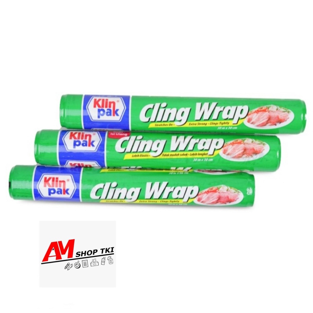 Jual Klin Pak Cling Wrap Refill 3 cm x 3 m | Shopee Indonesia