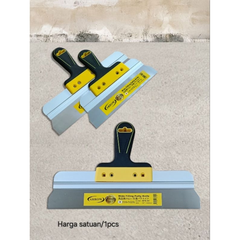 Jual Raskam t stainless 35 cm 30 cm dan 25 cm Arrow Japan alat skim aci ...