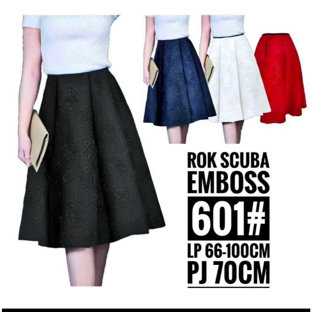 Jual Rok Scuba Embos Import Best Quality | Shopee Indonesia