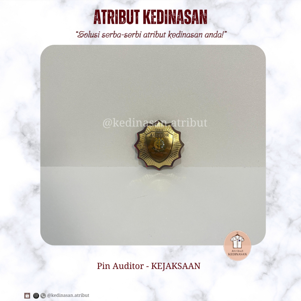 Jual Pin Auditor Kejaksaan - Tanda Jabatan Fungsional | Shopee Indonesia