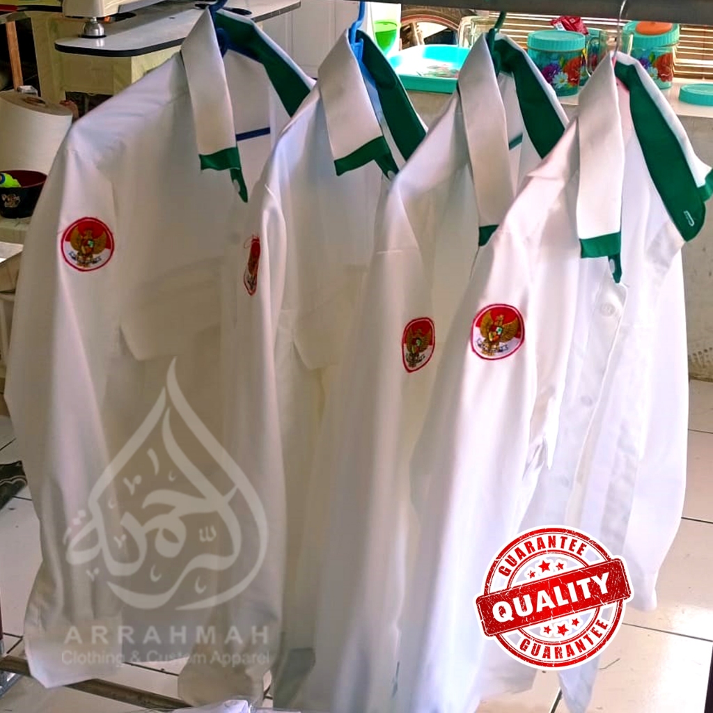 Jual BONUS PIN KOPRI, KEMENAG & NAME TAG MAGNET KEMEJA PDH PUTIH ...