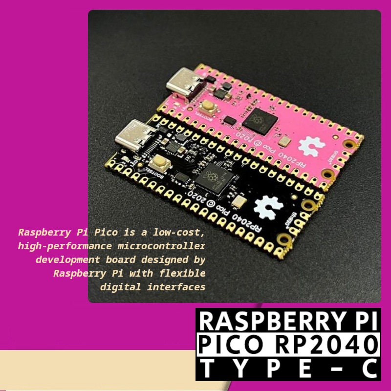Jual NOLOGO RASPBERRY PI PICO RP2040 TYPE-C DEVELOPMENT BOARD ...