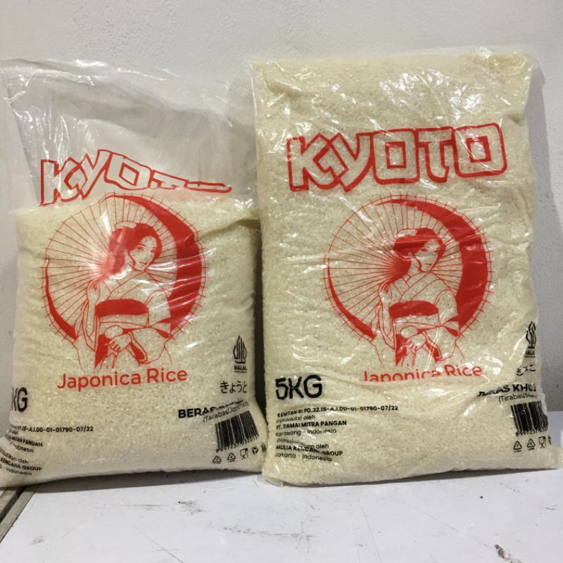 Jual BERAS KYOTO 1 KG | KYOTO RICE JAPONICA | BERAS JEPANG TARABAS ...