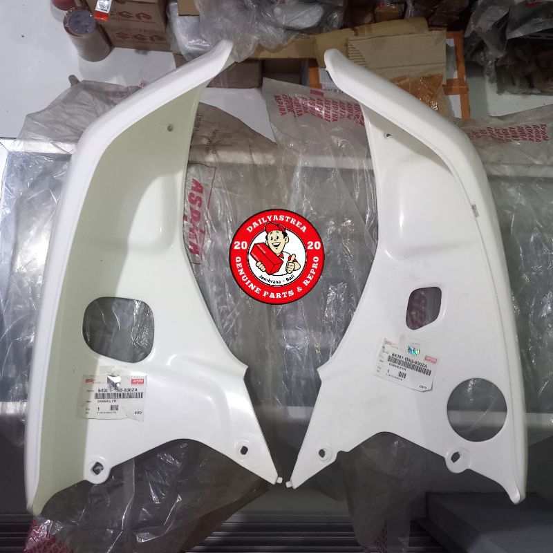 Jual SAYAP TEBENG LEGSIL LEKSIL PUTIH KANAN KIRI ASTREA GRAND BULUS ...