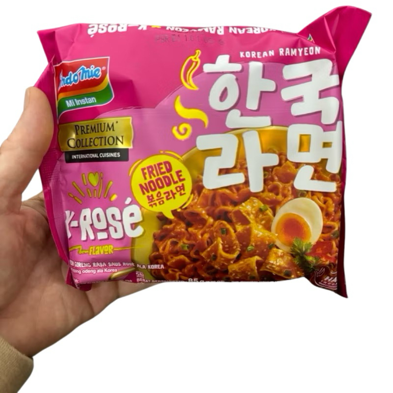 Jual Indomie premium collection korea ramyeon K-Rose mie goreng saus ...