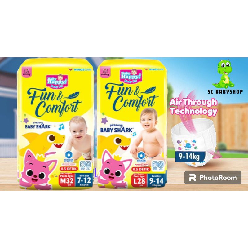 Jual BABY HAPPY PINKFONG BARU M32 || PINKFONG L28 || BABY HAPPY KUNING ...