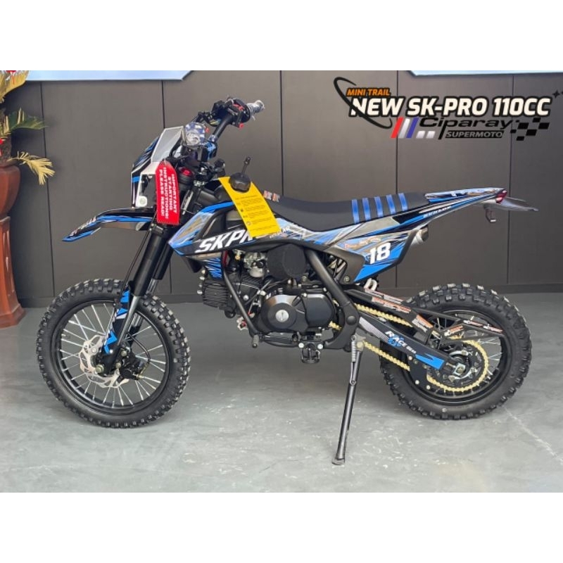 Jual MOTOR MINI TRAIL SK PRO 110CC R14/12 MANUAL / MATIC 2024 | Shopee ...