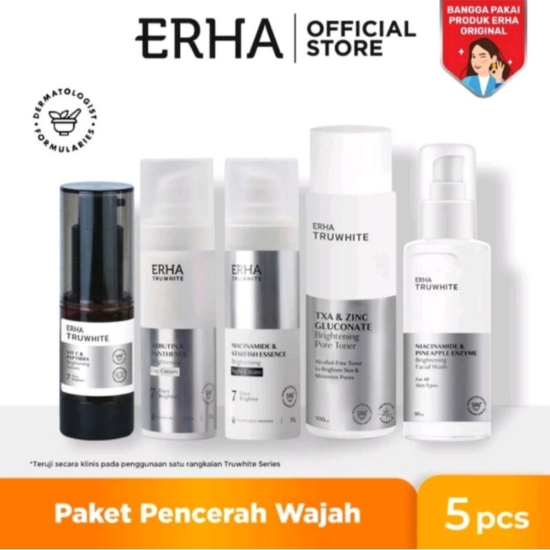 Jual Erha Complete Brightening series - Paket lengkap pencerah kulit ...