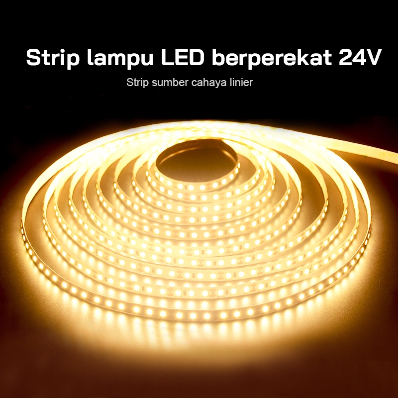 Jual LED Strip lampu roll 10mater led 2835 24volt truk bus dan ...