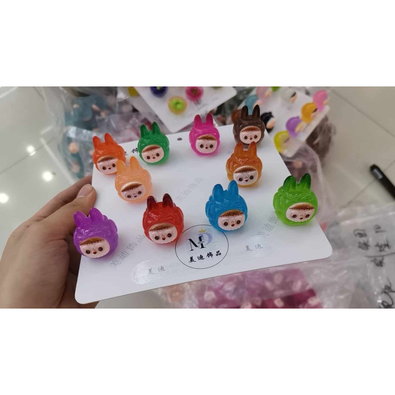 Jual labubu bunny jelly bean (kepala) | Shopee Indonesia