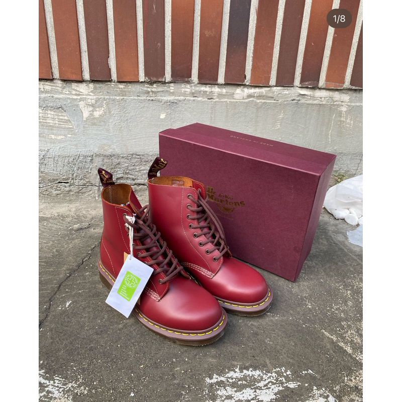 Jual Dr.Martens 1460 Oxblood | Shopee Indonesia