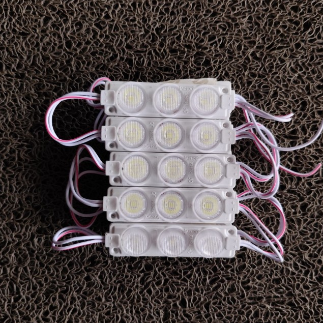Jual Lampu LED Modul 3 Mata Titik SMD 7520 3030 12 Volt Waterproof 12v 12 v Variasi | Shopee ...