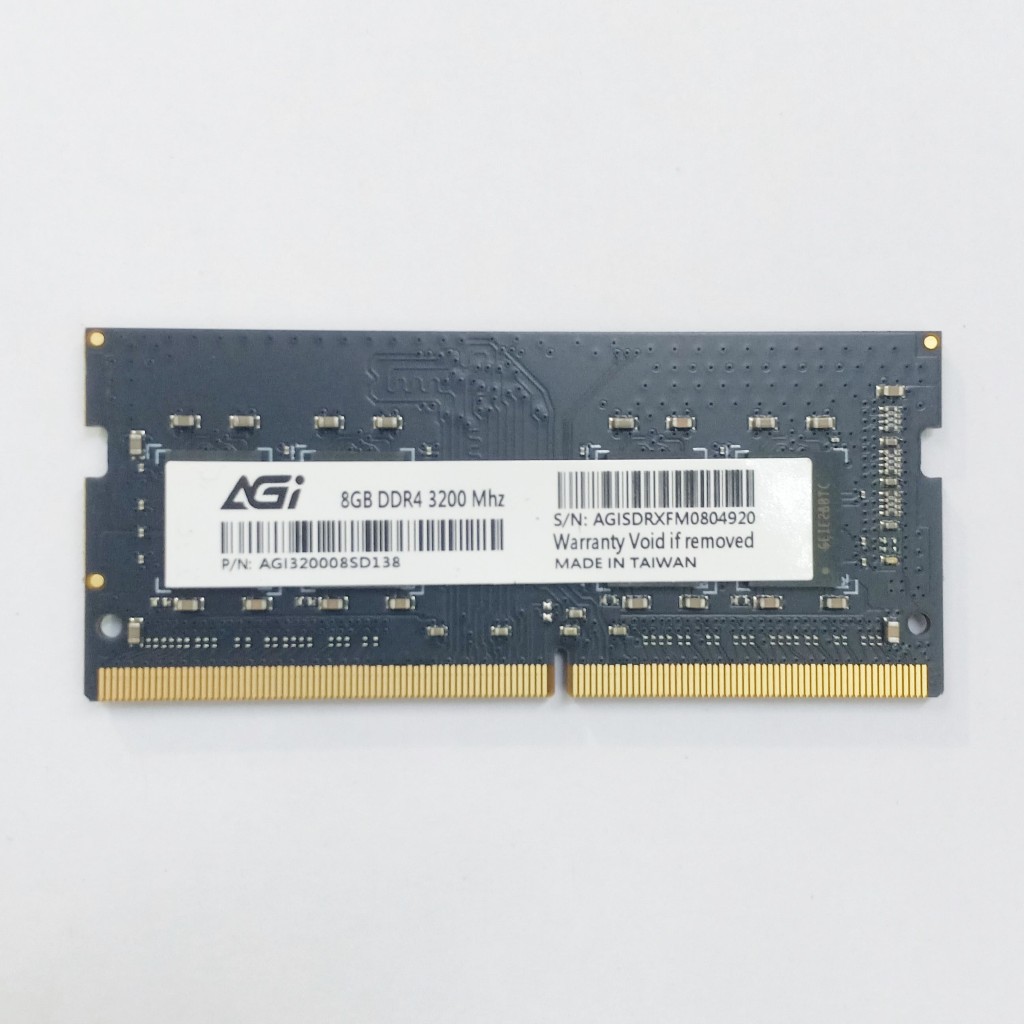 Jual AGI 8GB DDR4 3200 MHz SODIMM Memory Ram Laptop (Tray Tanpa Kemasan ...