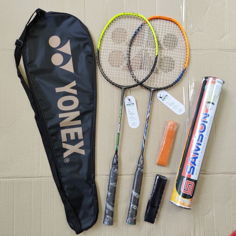 Jual RAKET BADMINTON KOMPLIT DEWASA RAKET GRIP TAS KOK RAKET ...